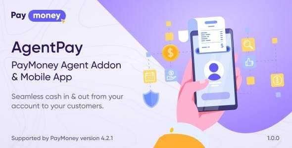 AgentPay – PayMoney Agent Addon & Mobile App - Softyfy